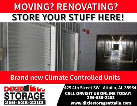 Climate-Controlled Units - DIXIE MINI STORAGE